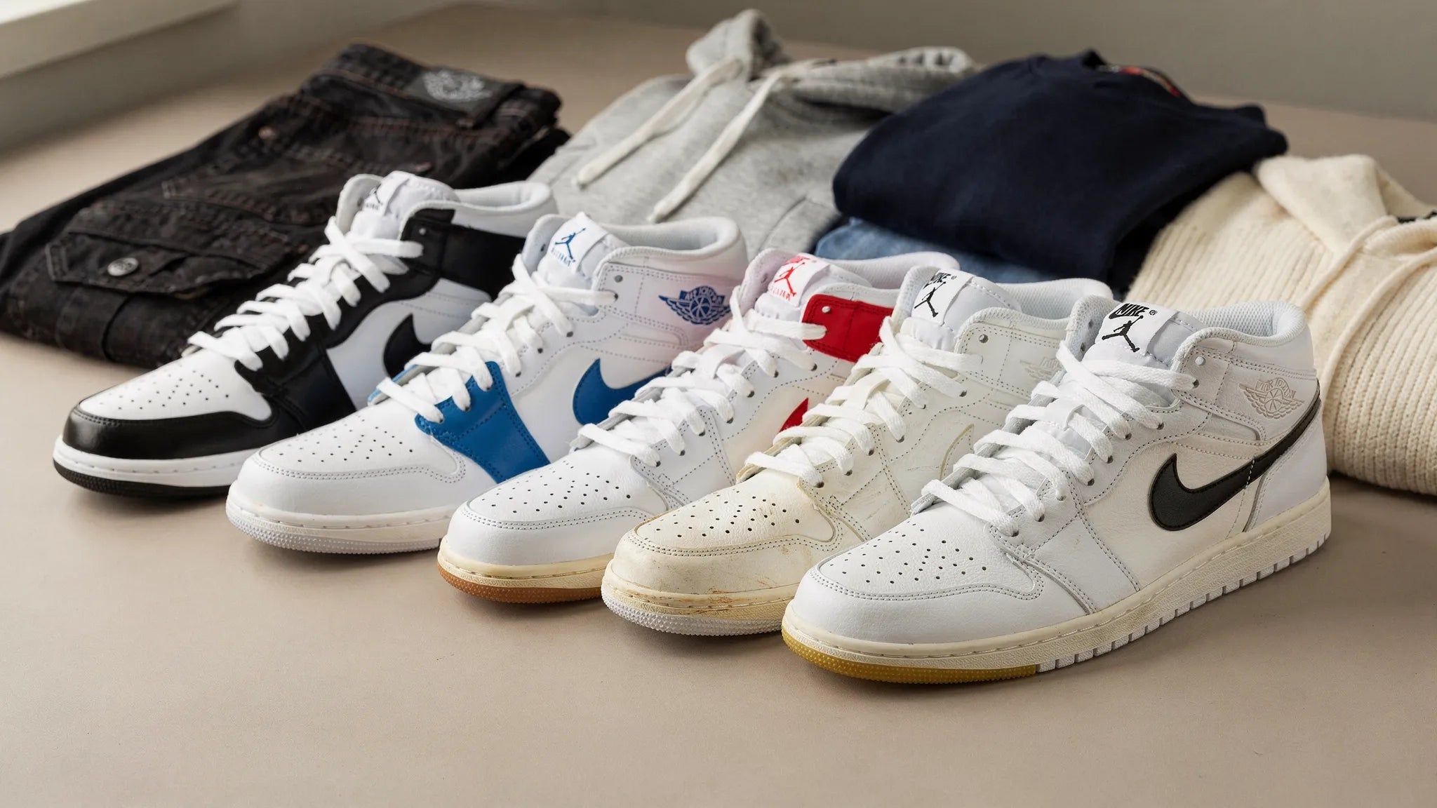 Nike Air Jordan 1 White Styles That Are Easy to Wear